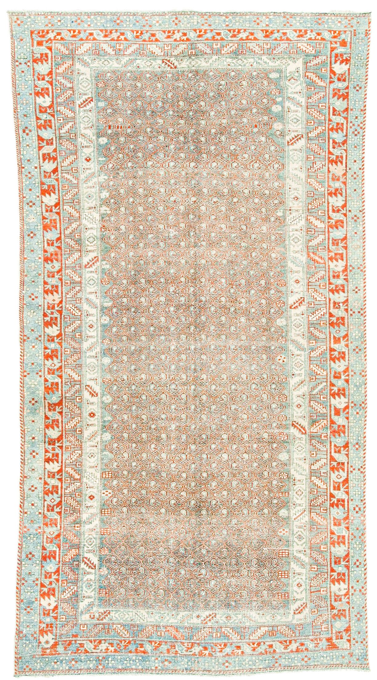 Red Malayer Rug #15592 • 5′8″ x 10′11″ • Wool on Cotton • Hasan's Rugs